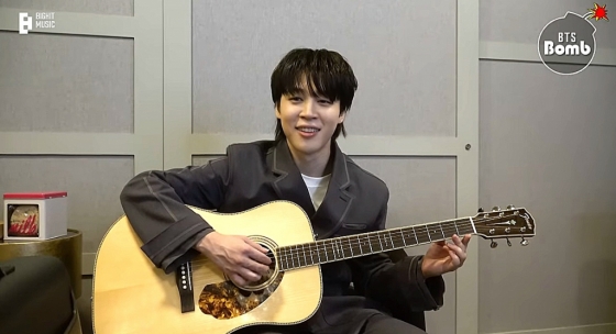 Jimin captivate fans worldwide with a special guitar performance
