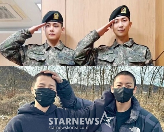 All BTS members into their military duties