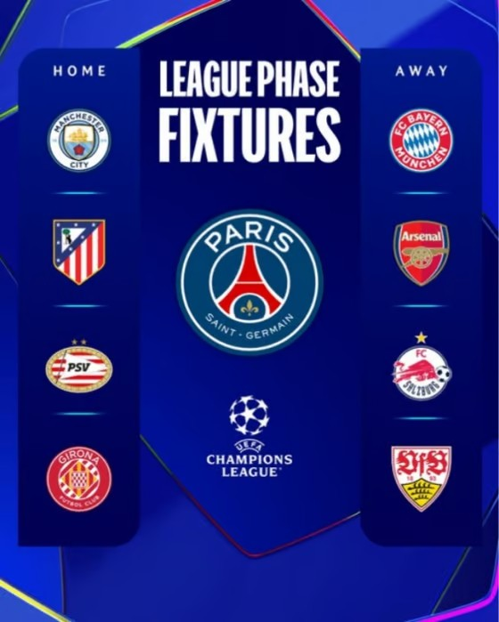 '이강인 vs 김민재' UCL 맞대결 확정! 확 바뀐 새 시즌 '리그 페이즈'