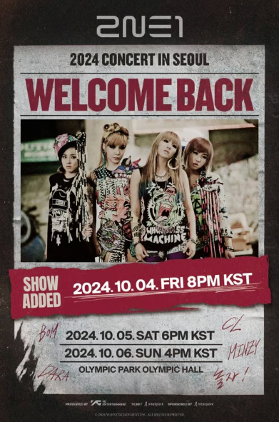 2NE1 Opens Limited-View Seats