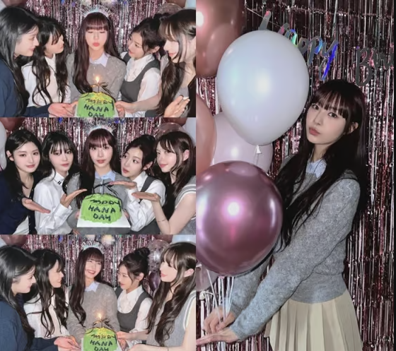 FIFTY FIFTY member Hana'a B-Party photo Released