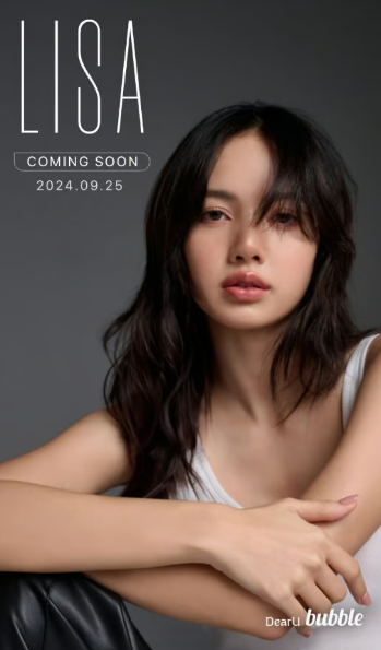 Lisa launch her Bubble service on September 25