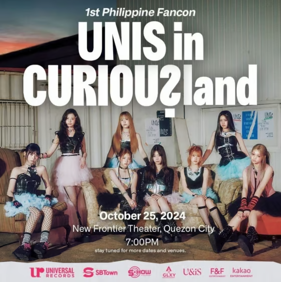 UNIS hold their debut fan concert on the 25th in Manila