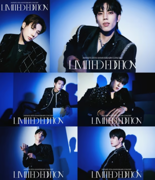 INFINITE Unveil 15th anniversary tour poster titled "LIMITED EDITION"